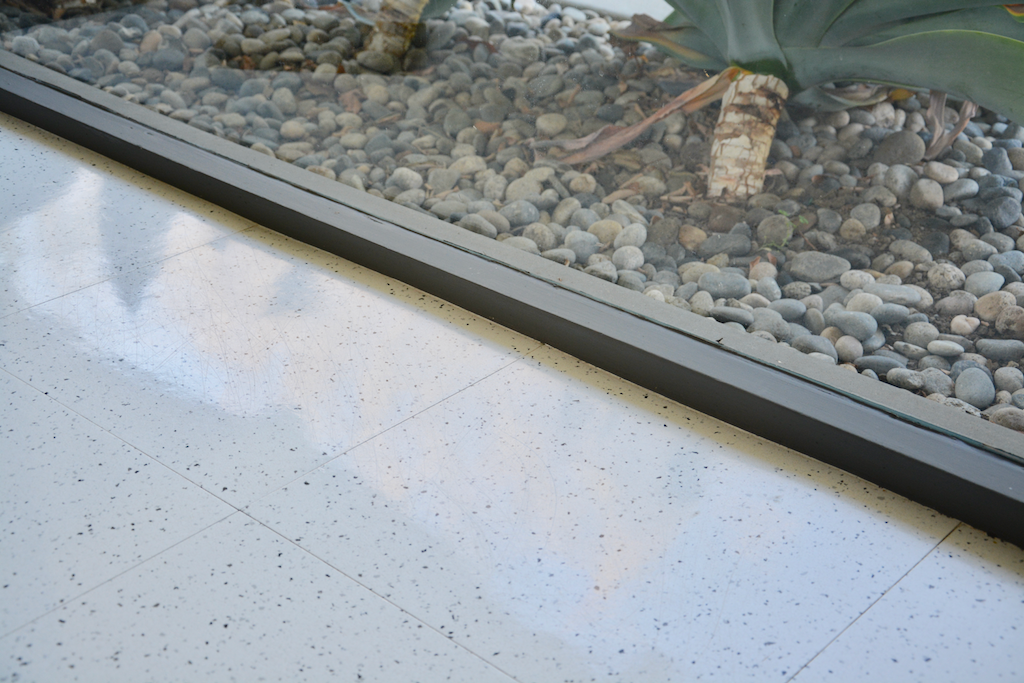 eichler flooring: solid vinyl tile - Dear House I Love You